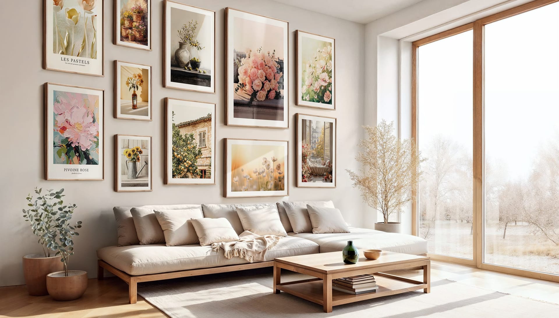 Plakatai su gražiais augalais | Botanikos plakatai | Gallerix.lt