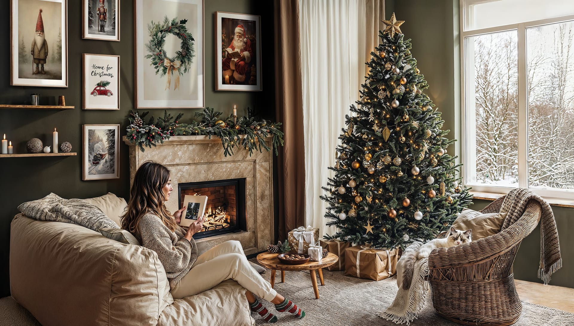 Posters met kerstkunstmotieven | Een mooie kerst | Gallerix.nl