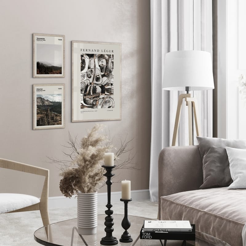 Galleria a parete Beige Soggiorno 299 | Gallerix.it