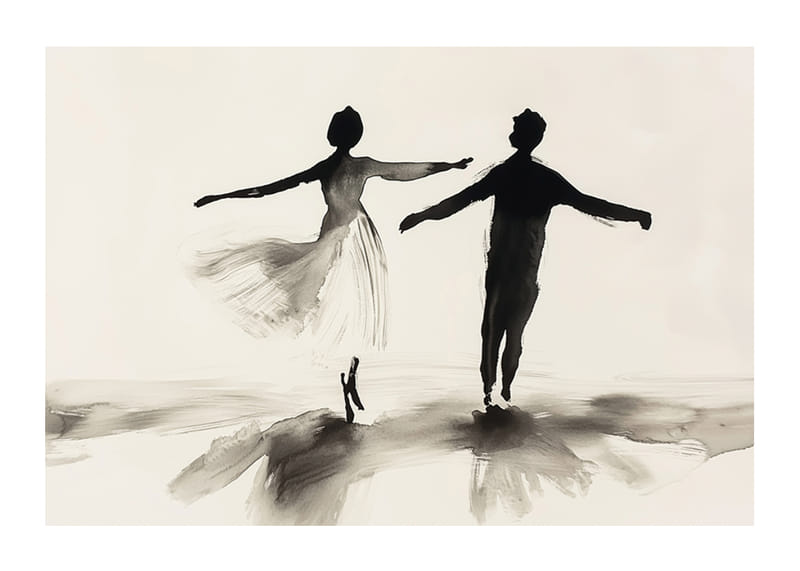 Shadow Waltz Poster | Akvarell | Gallerix.se