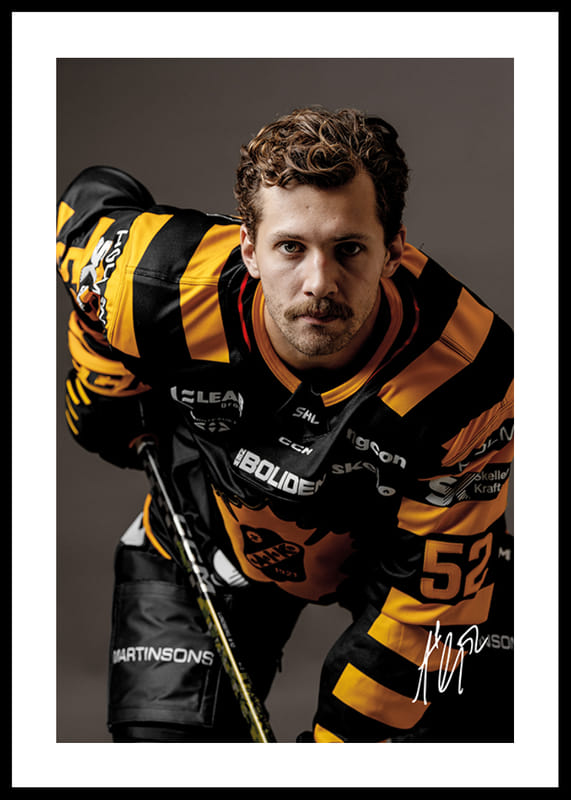 Arvid Lundberg #52 Skellefteå AIK 2024/2025 Poster | Skellefteå AIK ...