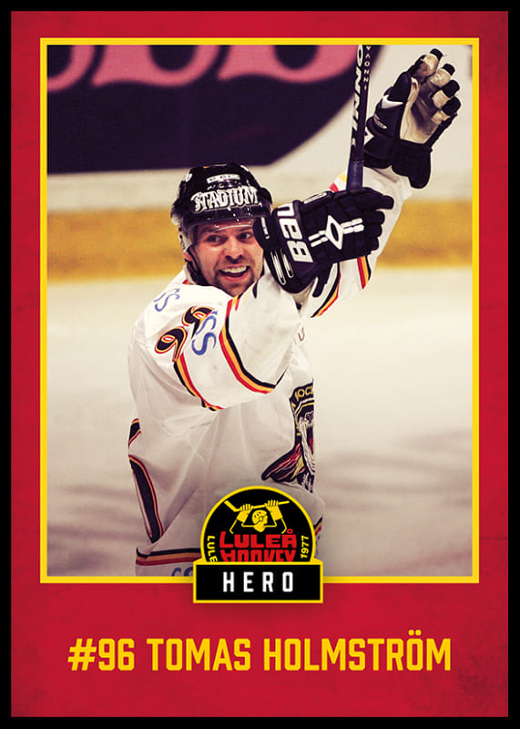 Tomas Holmström #96 Hero Poster | Luleå Hockey | Gallerix.se
