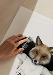 Sanna Wieslander Fox'N'Roll Poster | | Gallerix.se