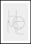 Home Typo Poster | Texttavlor | Gallerix.se