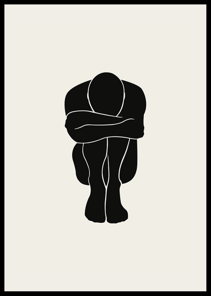 Abstract Figure Poster | Grafiskt | Gallerix.se