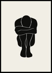 Abstract Figure Poster | Grafiskt | Gallerix.se