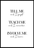 Tell Me Poster | Texttavlor | Gallerix.se