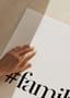 Hashtag Family Poster | Textposter | Gallerix.de