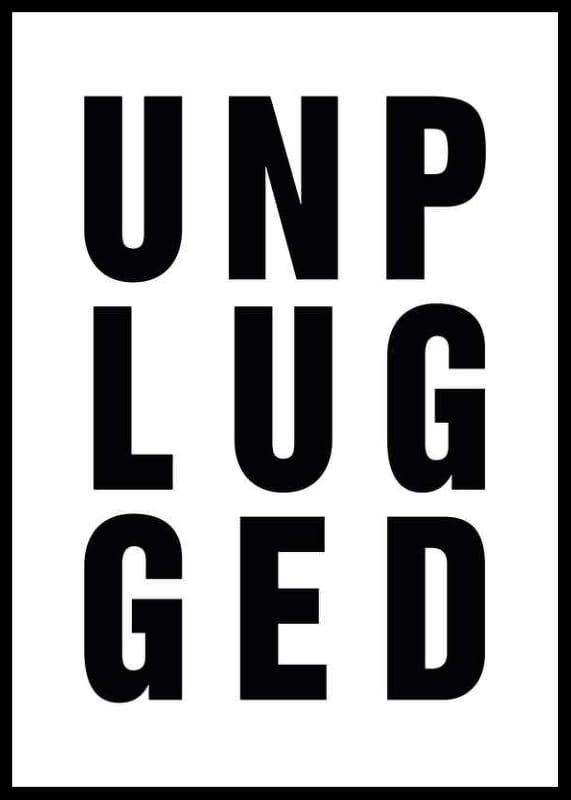 Unplugged Poster | | Gallerix.se