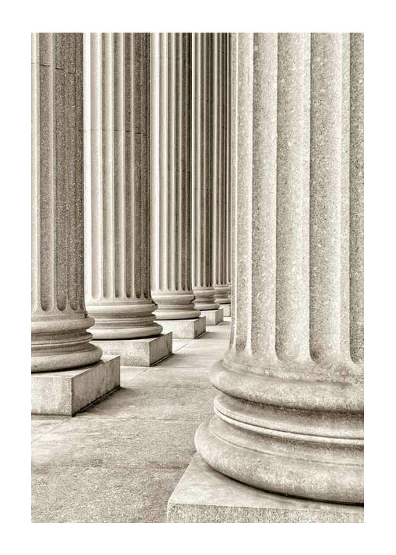 Columns Poster | Fotokunst | Gallerix.de