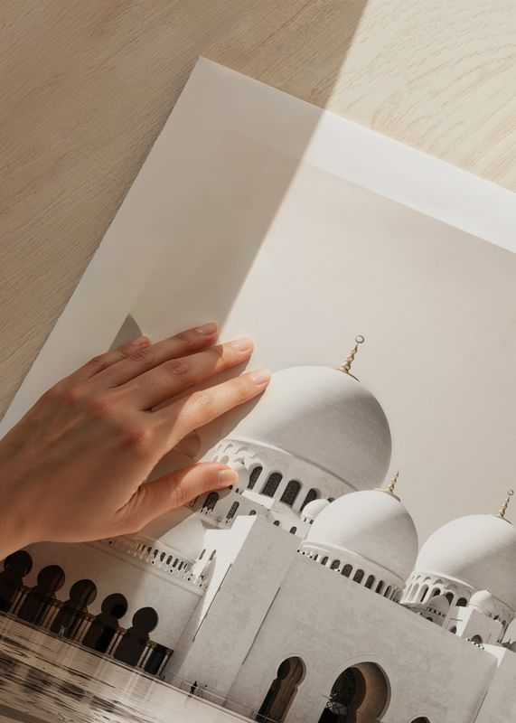 Sheikh Zayed Mosque Poster | Fotokunst | Gallerix.de