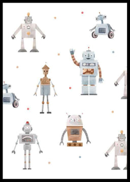 Robots Poster | Kinderposter | Gallerix.de