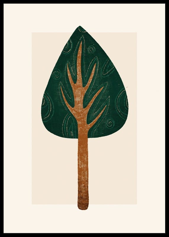 Abstract Tree No1 Poster | Botaniskt | Gallerix.se