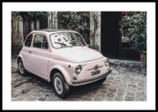 Pink Car Poster | Fotokonst | Gallerix.se