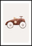 Brown Toy Car Poster | Kinderposter | Gallerix.de