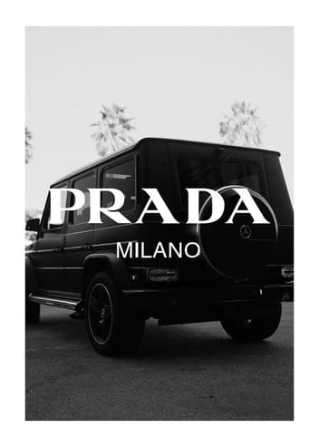 Prada G-Wagon Poster | Fashion | Gallerix.nl