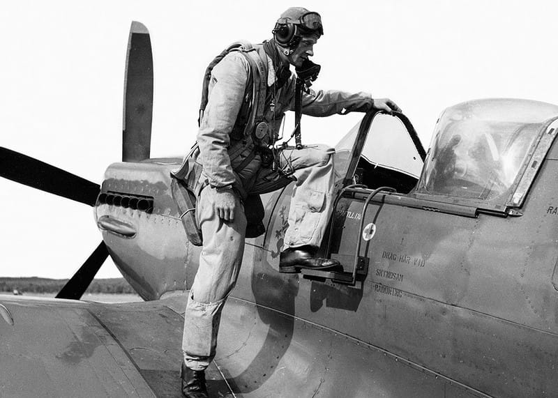 Spitfire Pilot Juliste | Valokuvat | Gallerix.fi