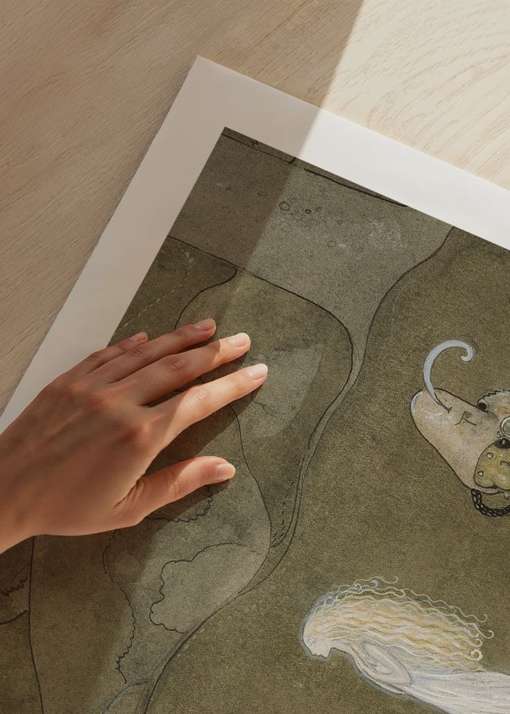 The Princess And The Troll By John Bauer Poster | | Gallerix.de