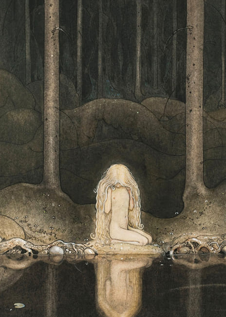 Tuvstarr By John Bauer Poster | Kinderposter | Gallerix.de