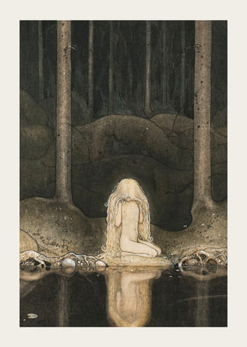 Tuvstarr By John Bauer Poster | Kinderposter | Gallerix.de
