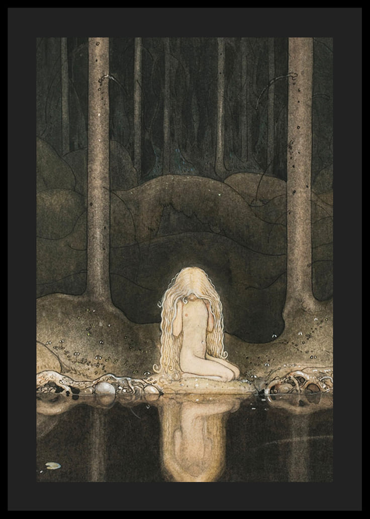 Tuvstarr By John Bauer Poster | Kinderposter | Gallerix.de