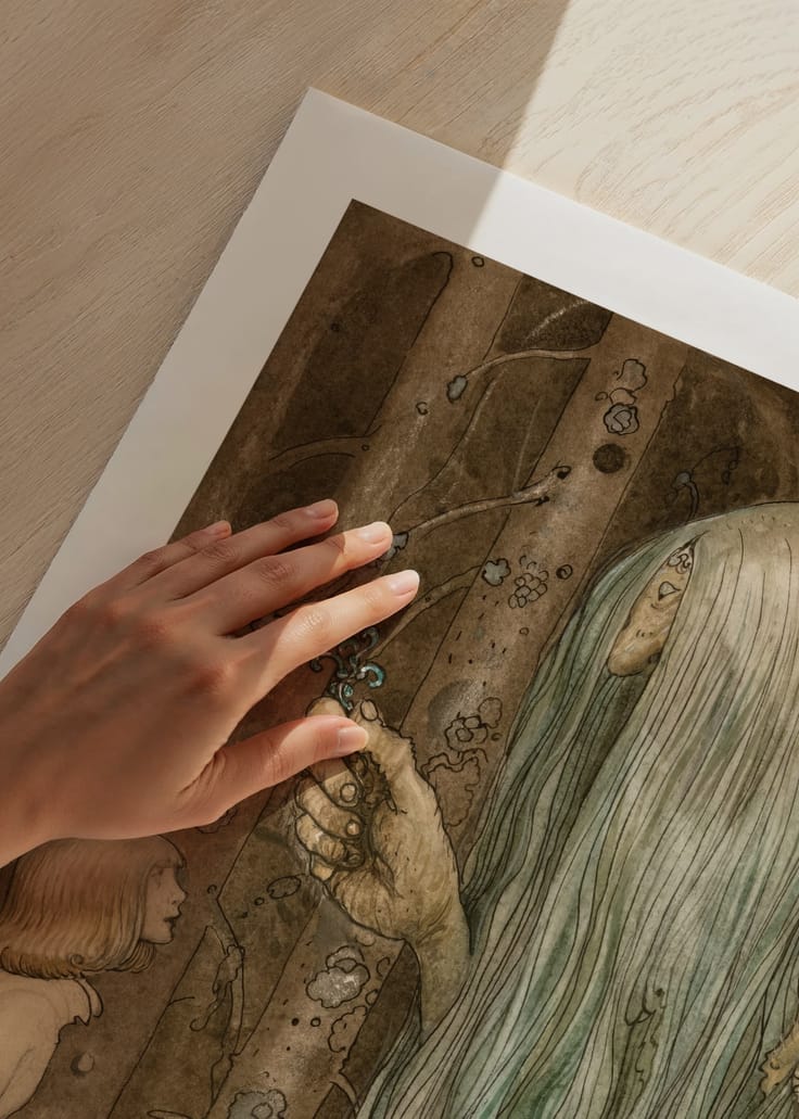 Trollörten By John Bauer Poster | | Gallerix.se