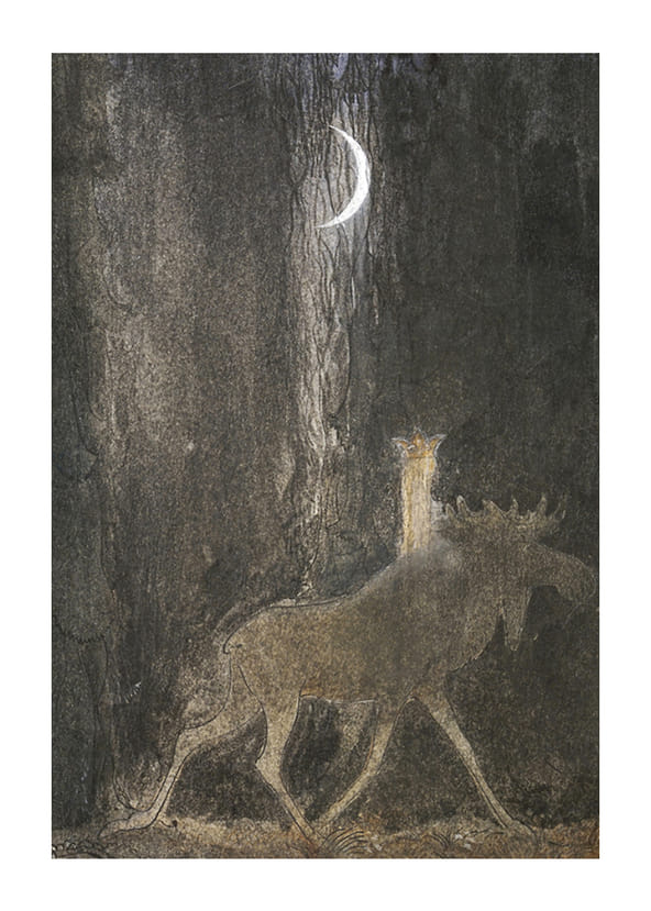 Tuvstarr och Skutt By John Bauer Poster | Barntavlor | Gallerix.se