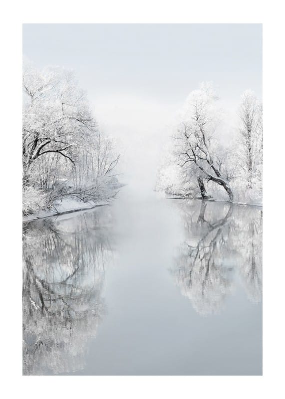 Winter Lake Poster | Natur | Gallerix.se