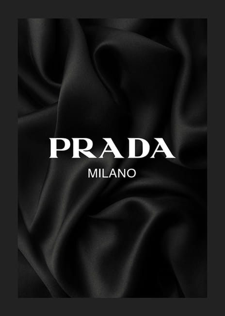Prada Milano Satin Poster | Mode | Gallerix.de