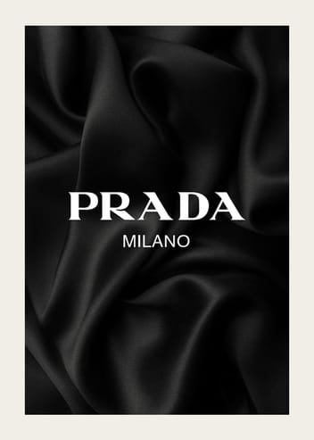 Prada Milano Satin Poster | Fashion | Gallerix.nl