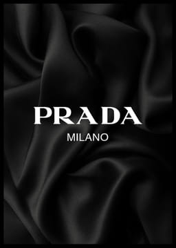 Prada Milano Satin Poster | Fashion | Gallerix.nl