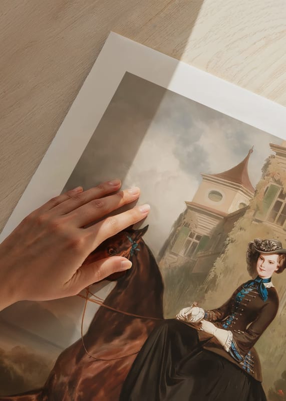 Piloty Adam Portrait Elisabeth In Bayern By Karl Theodor Von Piloty ...