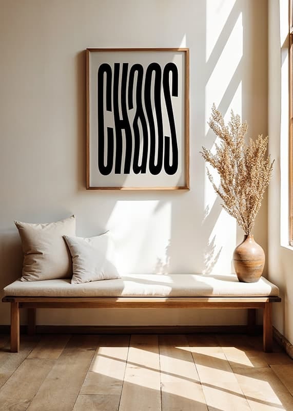Chaos Poster | Graphic design | Gallerix.co.uk