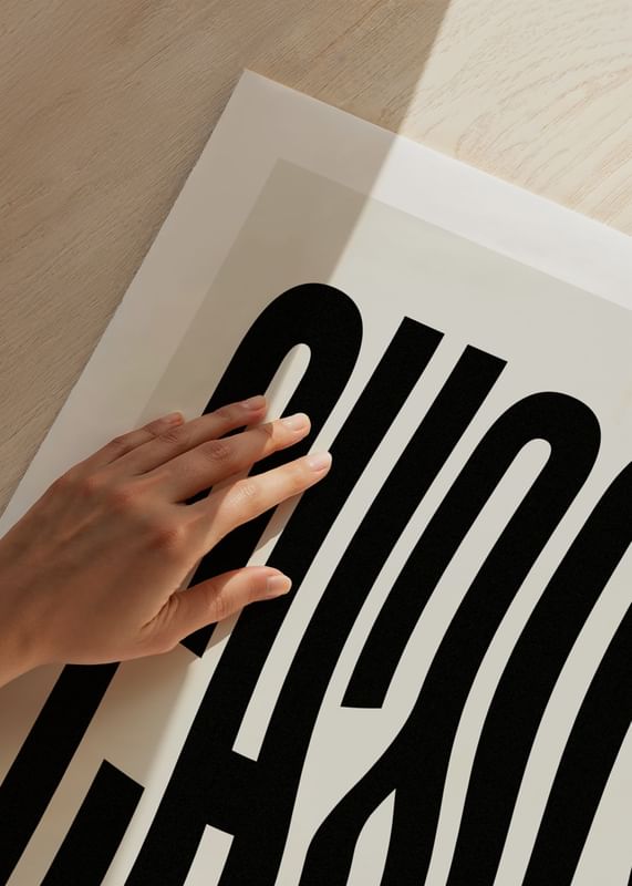 Chaos Poster | Grafische | Gallerix.de