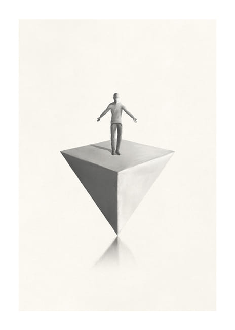 Perfect Balance Poster | Konceptuellt & Surrealistiskt | Gallerix.se