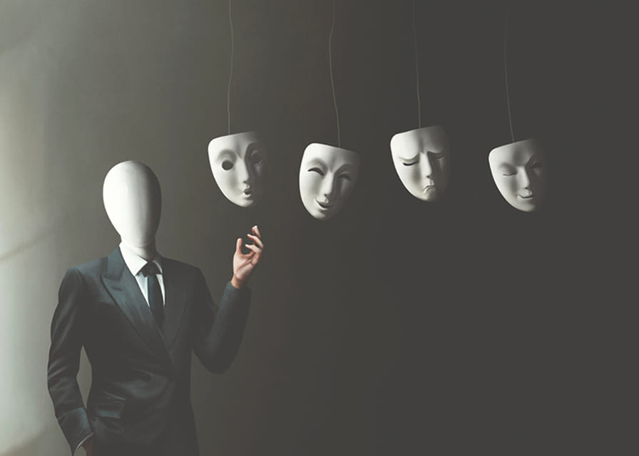 Multiple Identities Poster | Konceptuellt & Surrealistiskt | Gallerix.se