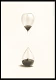 Hourglass Balloon Plakat | Konceptuelt og surrealistisk | Gallerix-home.dk