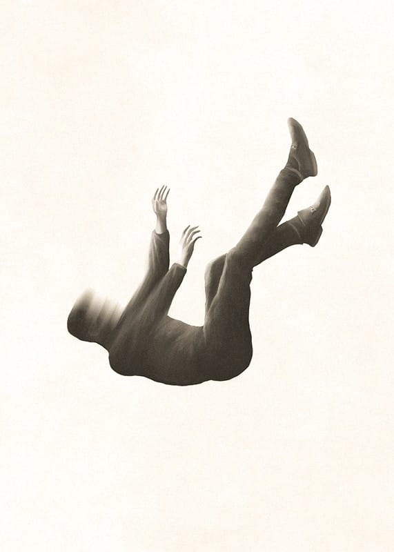 Free Falling Poster | Konceptuellt & Surrealistiskt | Gallerix.se