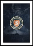 VLH Logo Blue Poster | Växjö Lakers | Gallerix.se