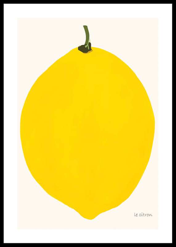 Le Citron Poster | Grafiskt | Gallerix.se