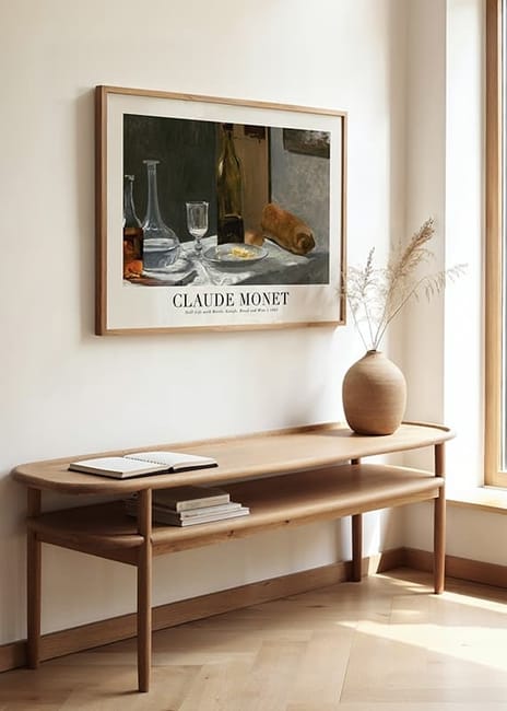 Still Life With Bottle And Wine 1863 By Claude Monet Poster | Claude ...