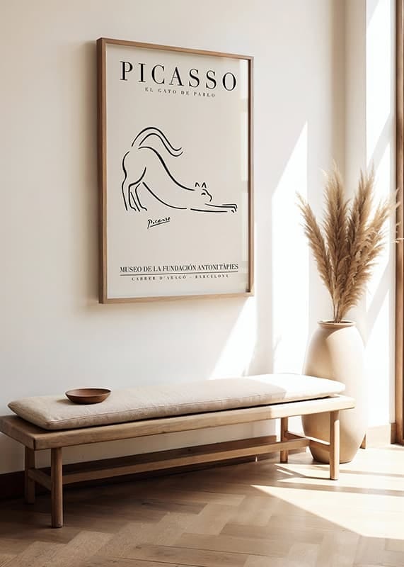 El Gato Póster | Pablo Picasso | Gallerix.es