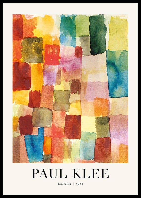 Untitled 1914 By Paul Klee Poster | Art posters | Gallerix.co.uk