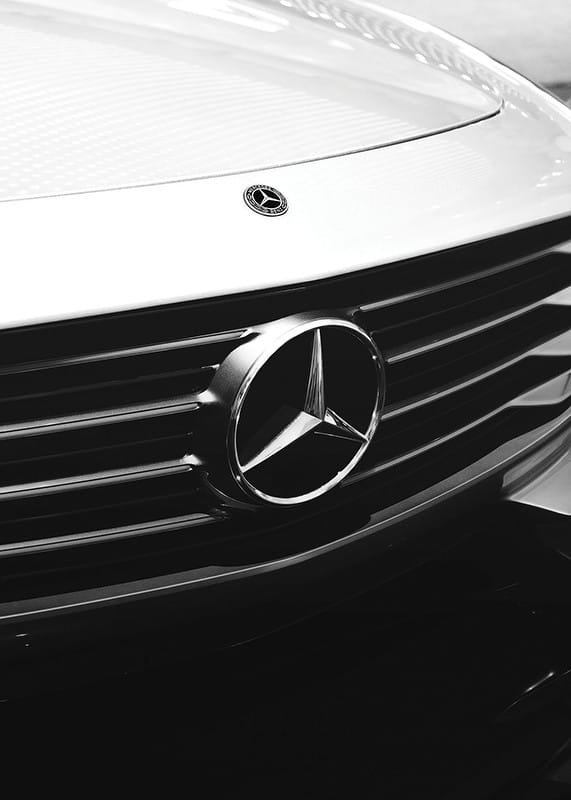 Mercedes Benz Emblem Poster | Mode | Gallerix.se