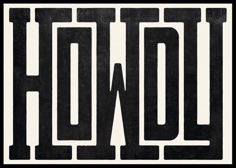 Howdy Poster | Grafiskt | Gallerix.se
