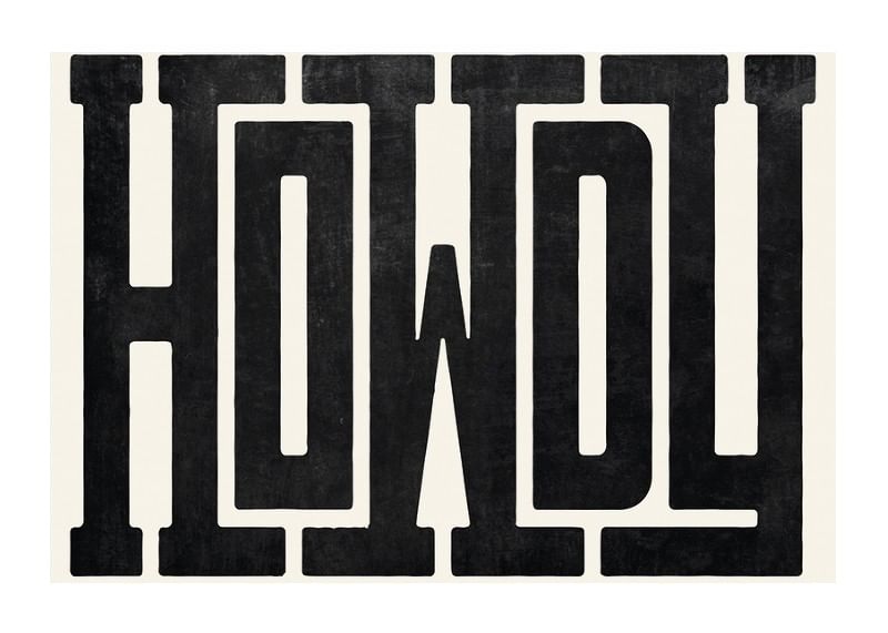 Howdy Poster | Grafische | Gallerix.de