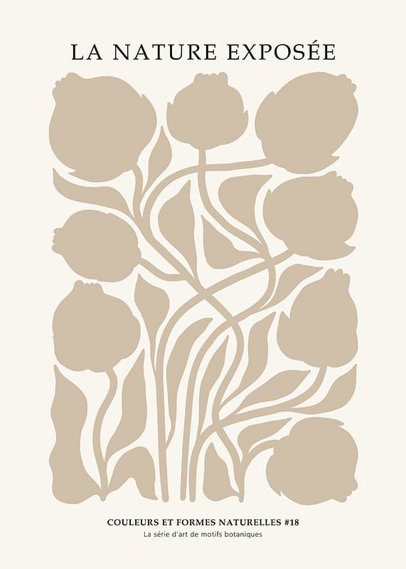 La Nature Exposee 18 Poster | Konsttavlor | Gallerix.se