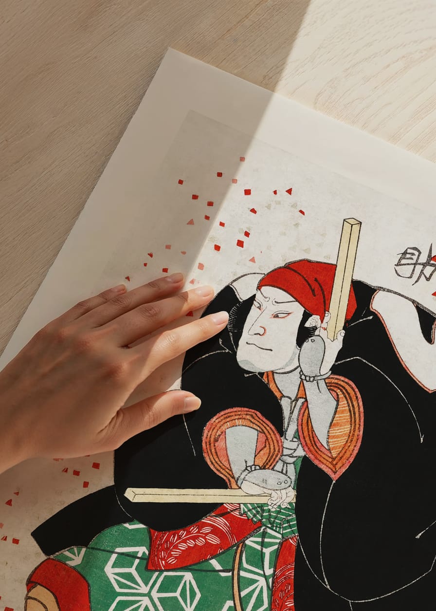 Mimasu Gennosuke No Namiwa No Jirosaku By Utagawa Kuniyoshi Poster ...