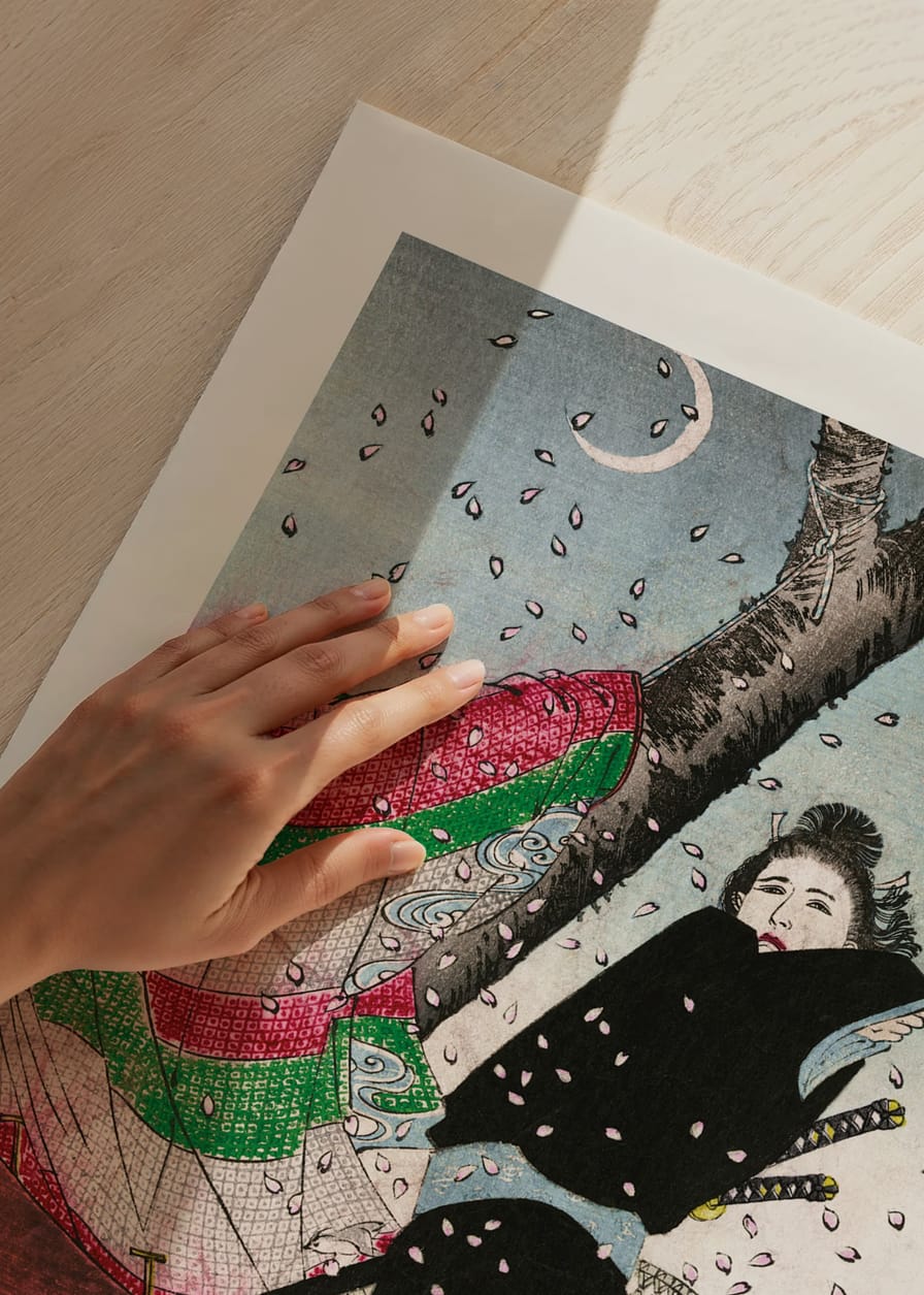 The Moon Of Shinobugaoka By Yoshitoshi Tsukioka Poster | Japandi ...