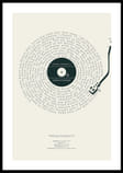 Nothing Compares 2 U Vinyl By Sinead O Connor Poster | Grafiskt ...